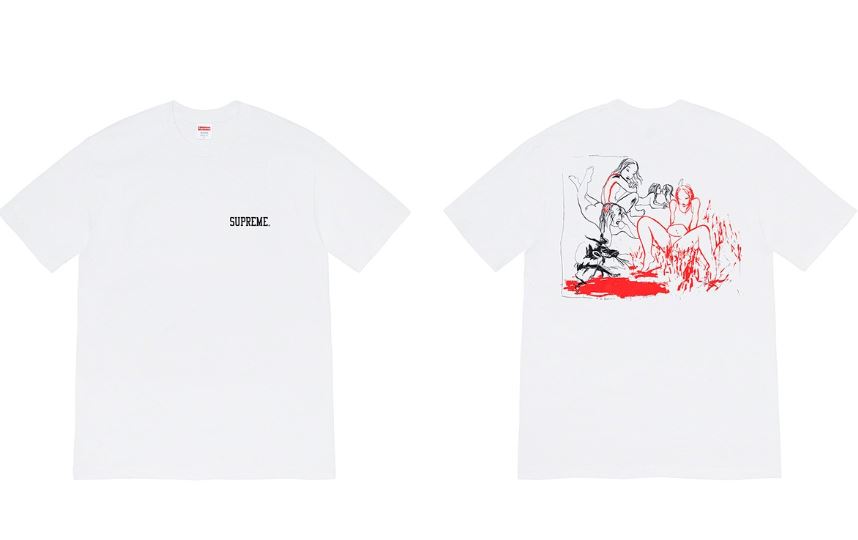 Nuevo lanzamiento de camisetas Supreme Fall 2019 El Zocco