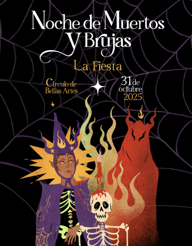 Noche de muertos y brujas en el Círculo de Bellas Artes